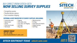SITECH Southeast Texas – YOUR CONSTRUCTION TECHNOLOGY PROVIDER